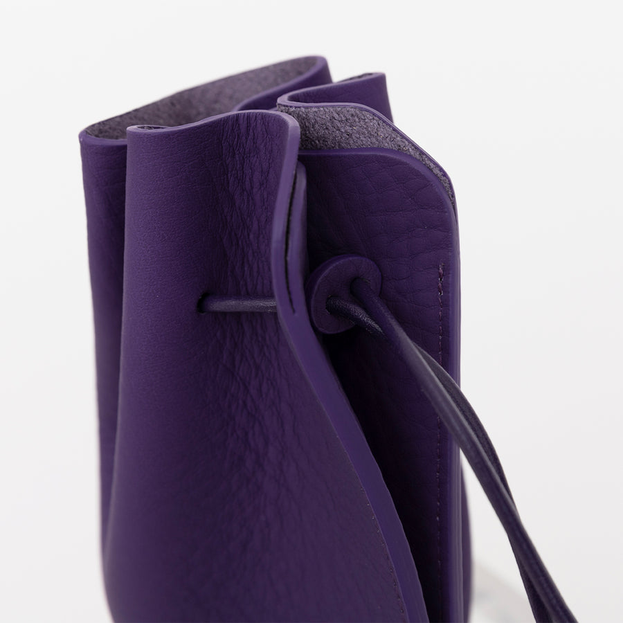 HERRIE KINCHAKU POUCH - PM / PPL COLLECTION【LIMITED】｜パープルコレクション 巾着ポーチ ...