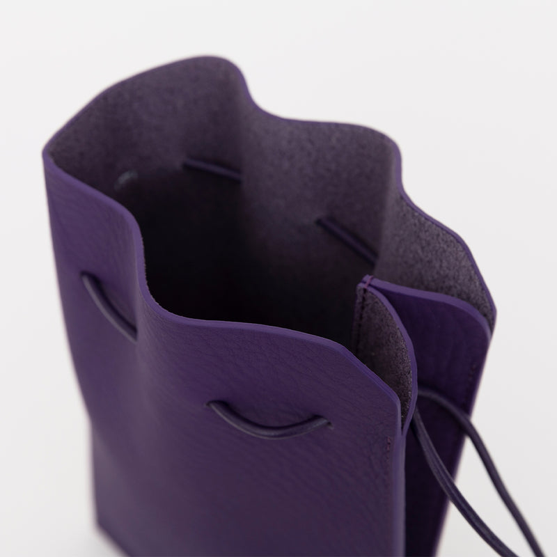 HERRIE KINCHAKU POUCH - PM / PPL COLLECTION【LIMITED】(ヘリー巾着ポーチ / パープルコレクション)