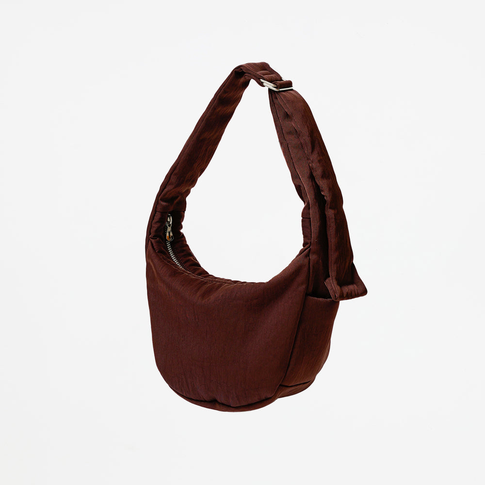 ANNIE PUFFER TOWN MOON BAG / CERATO BRIGHT｜三日月バッグ 軽量 撥水 ショルダー 中綿 ナイロン ...